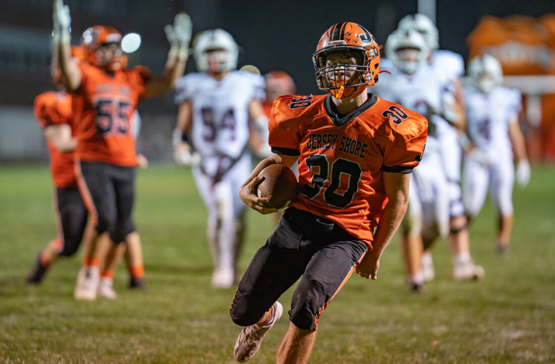 Offensive line surges as Sechrist and Herritt run wild in Jersey Shore ...